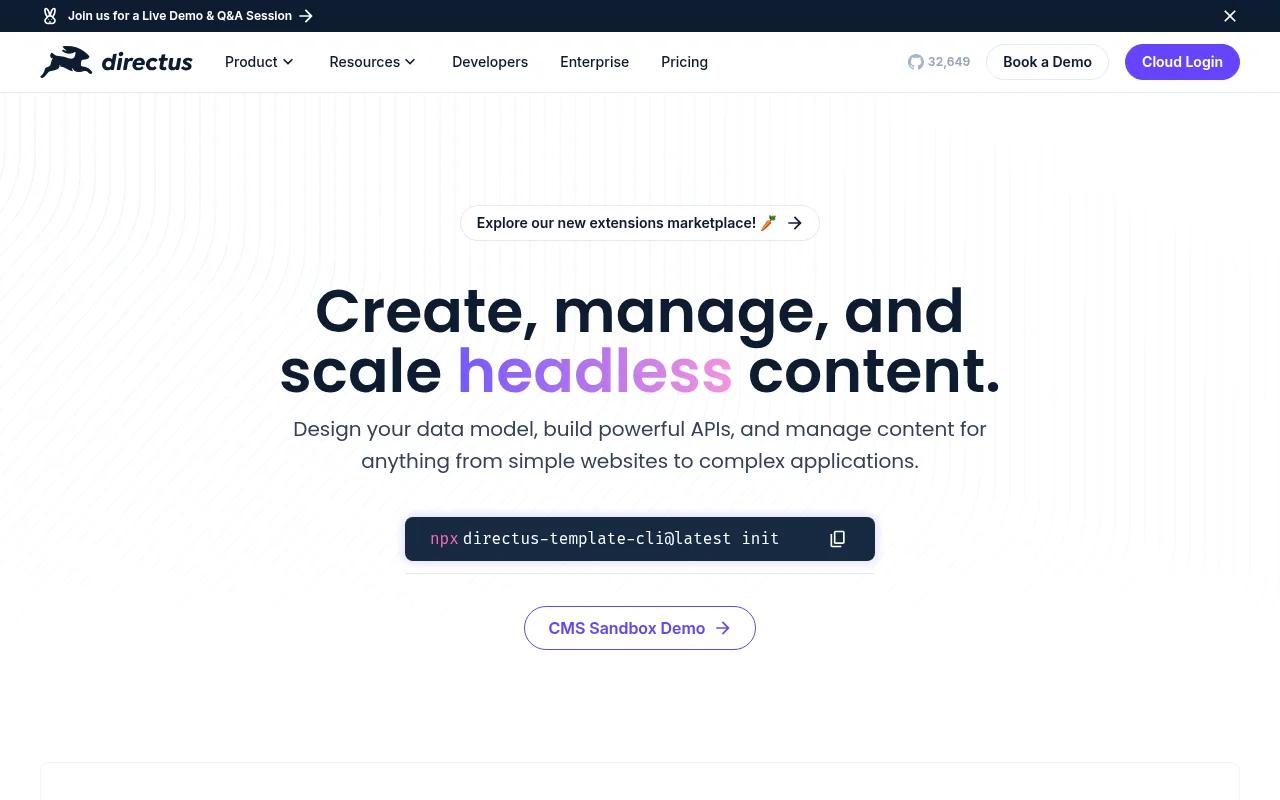 Directus | Launchpad